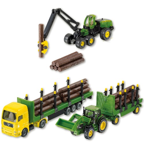Siku Farmer - Set lesnický John Deere - Hračky Domino