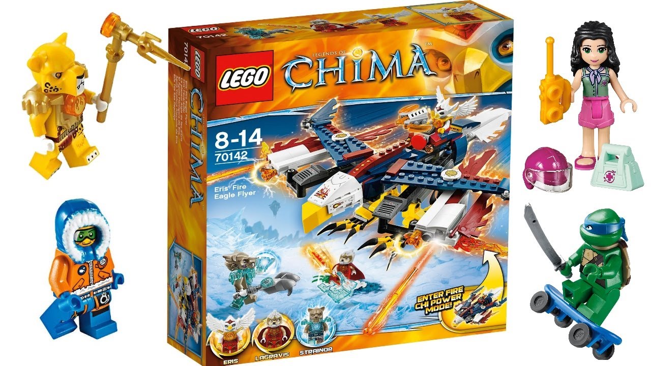 Lego Chima 70142 - Erisino ohnivé orlí letadlo - Hračky Domino