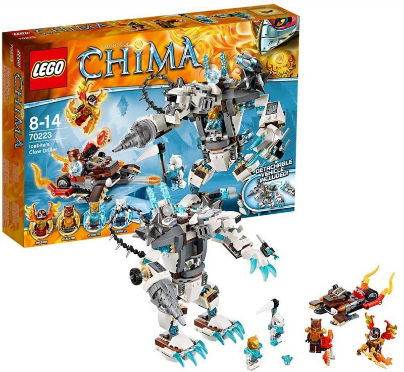 Lego Chima 70223 - Icebitův drapák - Hračky Domino