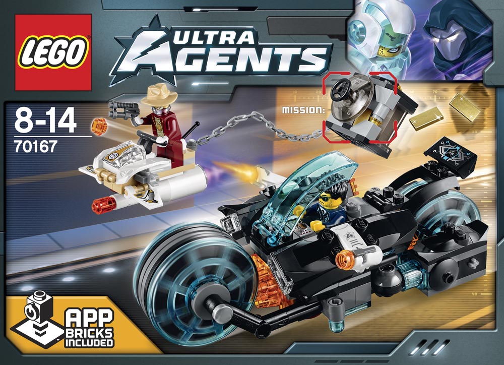 Lego Ultra Agenti 70167 - Invizable utíká se zlatem - Hračky Domino