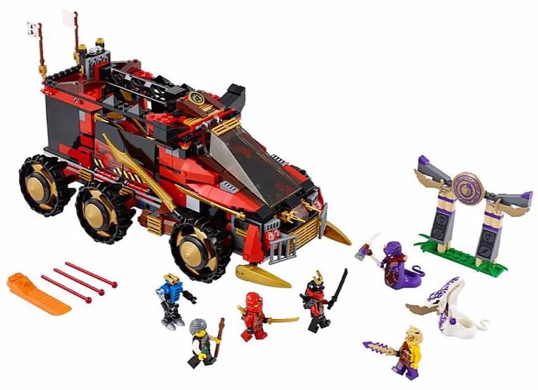 Lego Ninjag 70750 - Nindža DB X - Hračky Domino