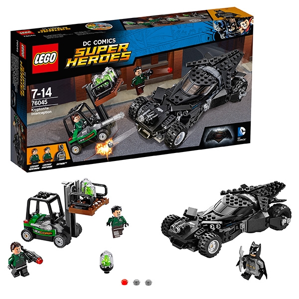Lego Super Heroes 76045 -Krádež Kryptonu - Hračky Domino