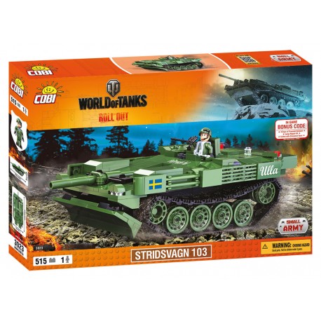 Cobi 3023 - WOT Stridsvagn 103 - Hračky Domino