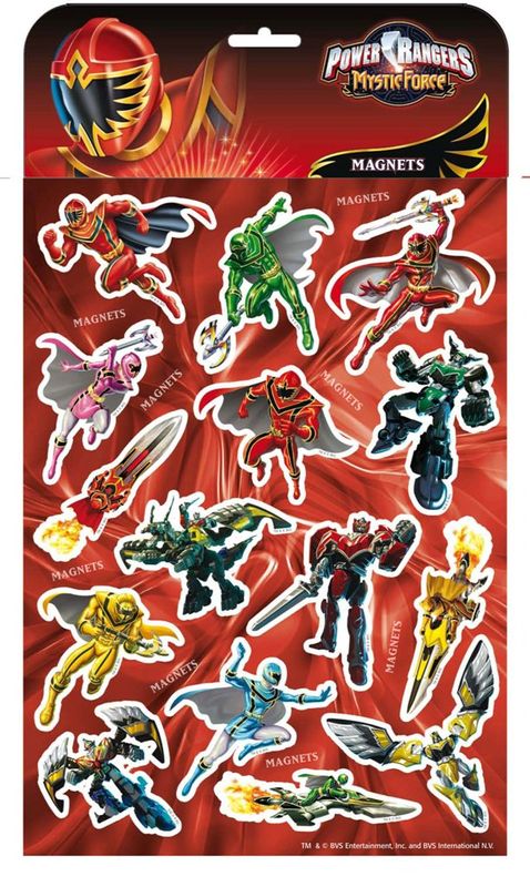 Magnety - Power Rangers - Hračky Domino