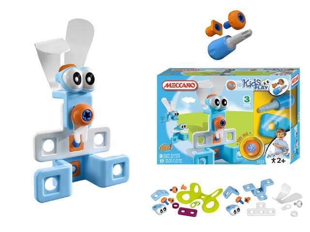 Meccano stavebnice kids play 3 v 1 - králík - Hračky Domino